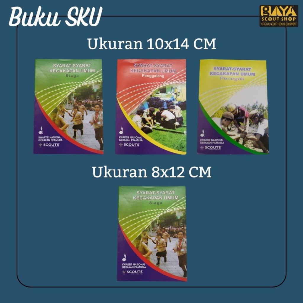 Jual Buku SKU Pramuka Siaga, Penggalang, dan Penegak Termurah | Shopee ...