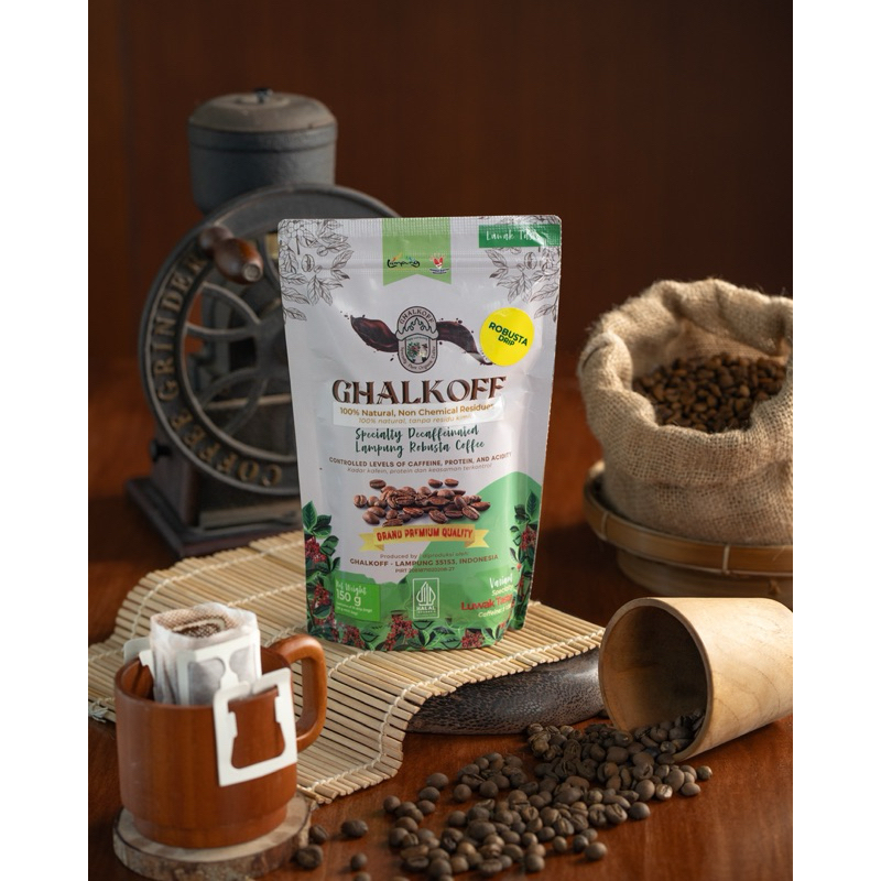 Jual Kopi Ghalkoff 100% Organik Robusta Drip | Shopee Indonesia
