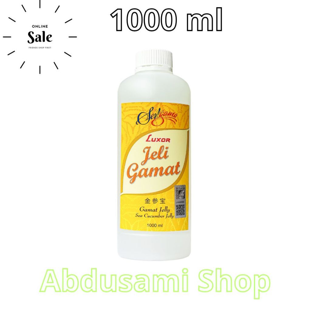 Jual Jely Gamat Luxor 1 Liter Asli Original Gamat Cucumber Promo ...