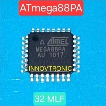 Jual ATMEGA88PA SMD 32pin IC ATMEGA 88 AVR ATMEL Microcontroller 32 MLF | Shopee Indonesia