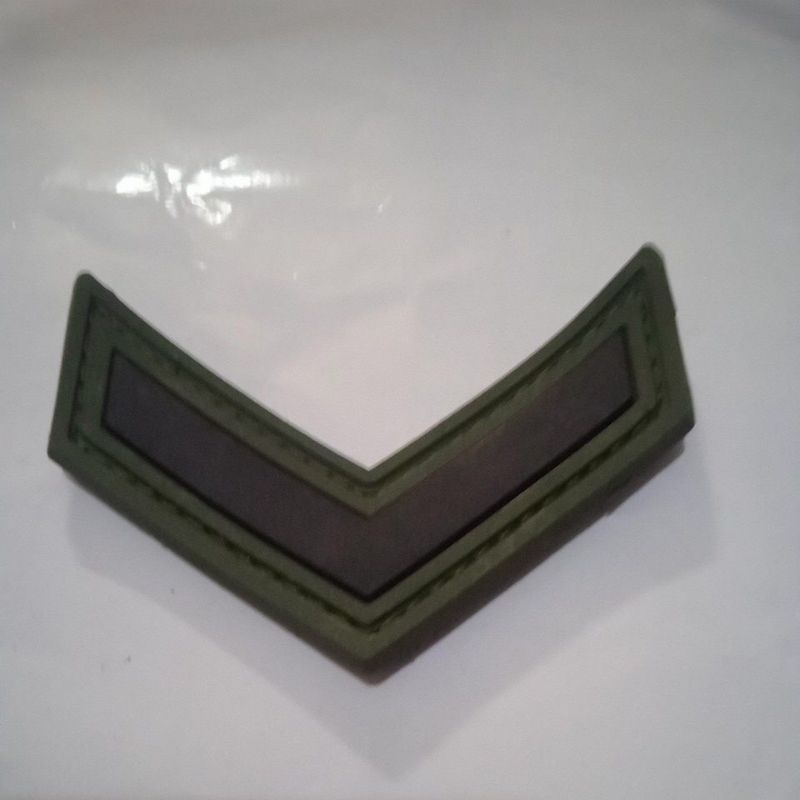 Jual Patch Rubber Pangkat Serda (hijau-hitam) | Shopee Indonesia