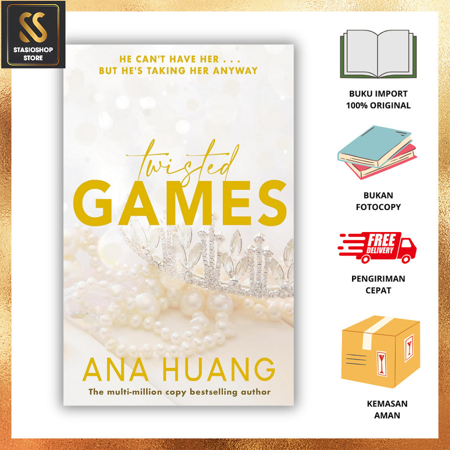 Jual TWISTED GAMES BY ANA HUANG | 9780349434315 | Shopee Indonesia
