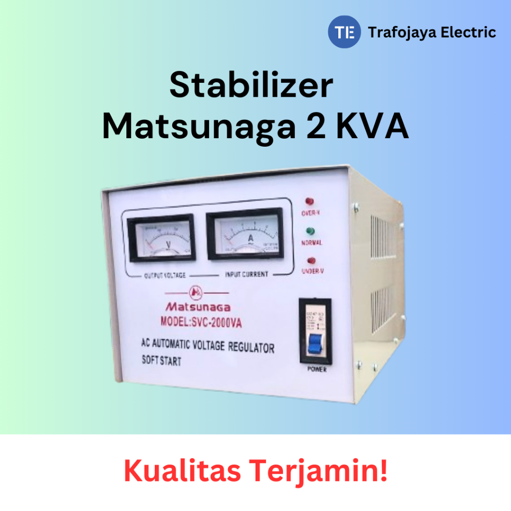Jual Stabilizer Matsunaga 2 KVA / SVC-2000VA Automatic Voltage Regulator | Shopee Indonesia