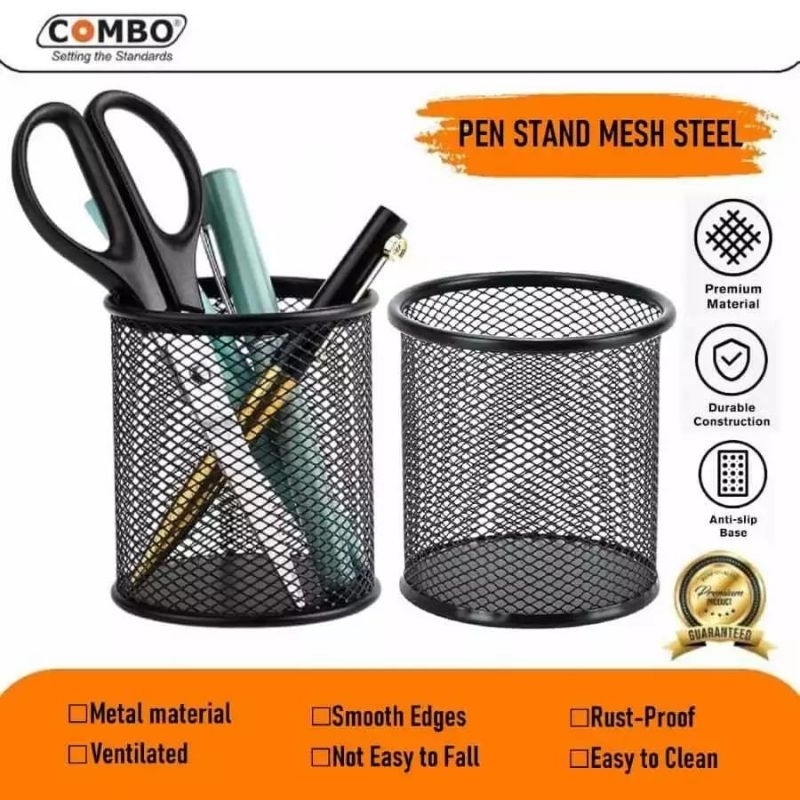 Jual Tempat pulpen jaring besi / keranjang pulpen besi | Shopee Indonesia