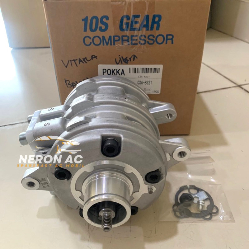 Jual KOMPRESOR SUZUKI BALENO FORSA VITARA JIMNY KATANA ESKUDO ESTEEM ...