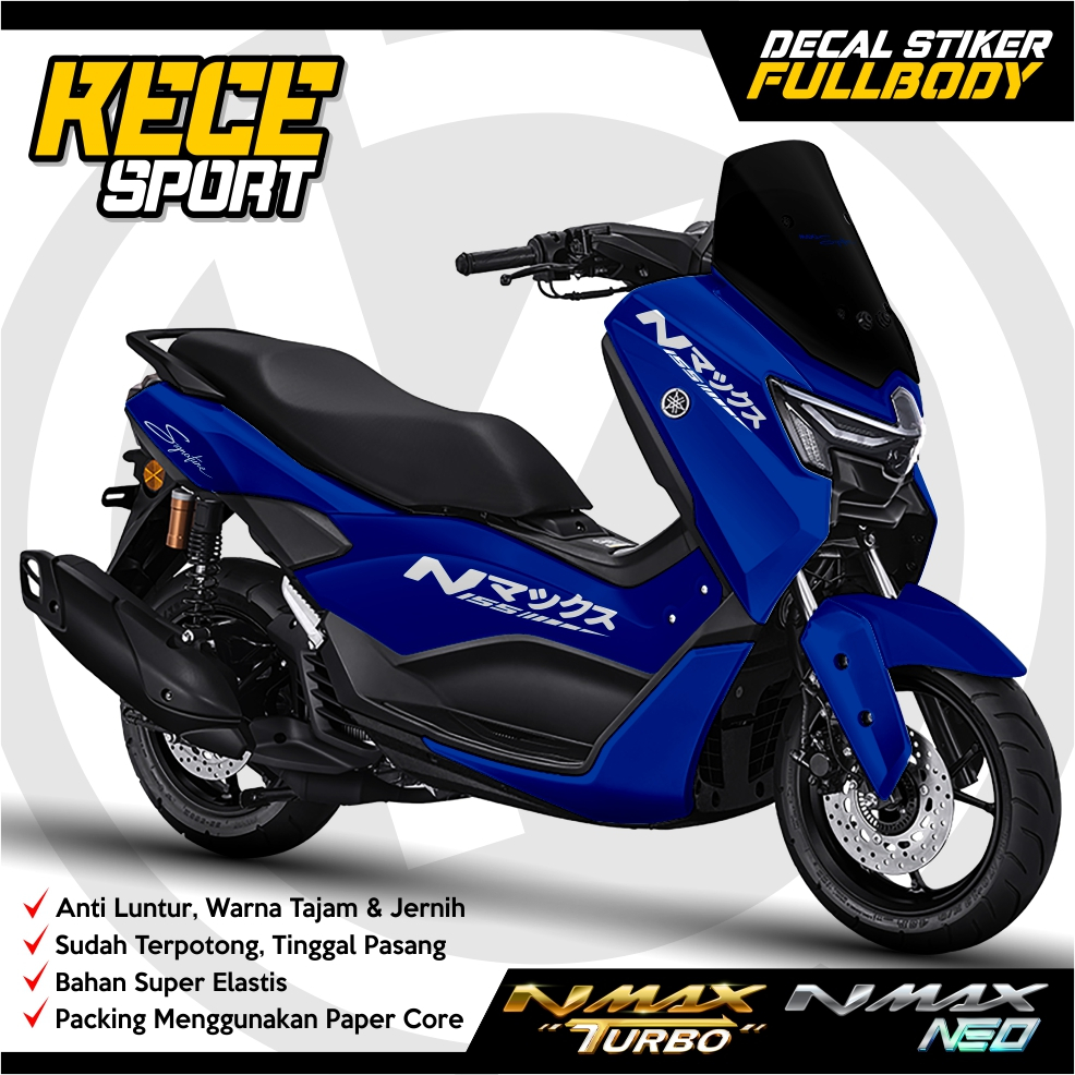 Jual Decal Stiker Nmax Turbo/Neo New Fullbody Maxi Signature TERBARU ...