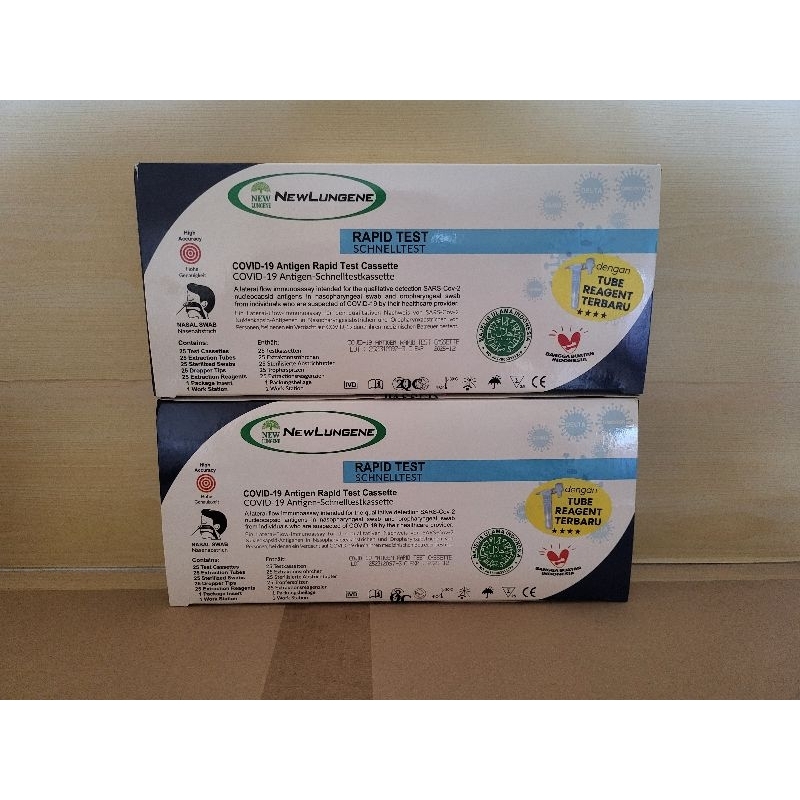 Jual New Lungene Nasal Ecer Swab Antigen Alat Test Covid Original ...
