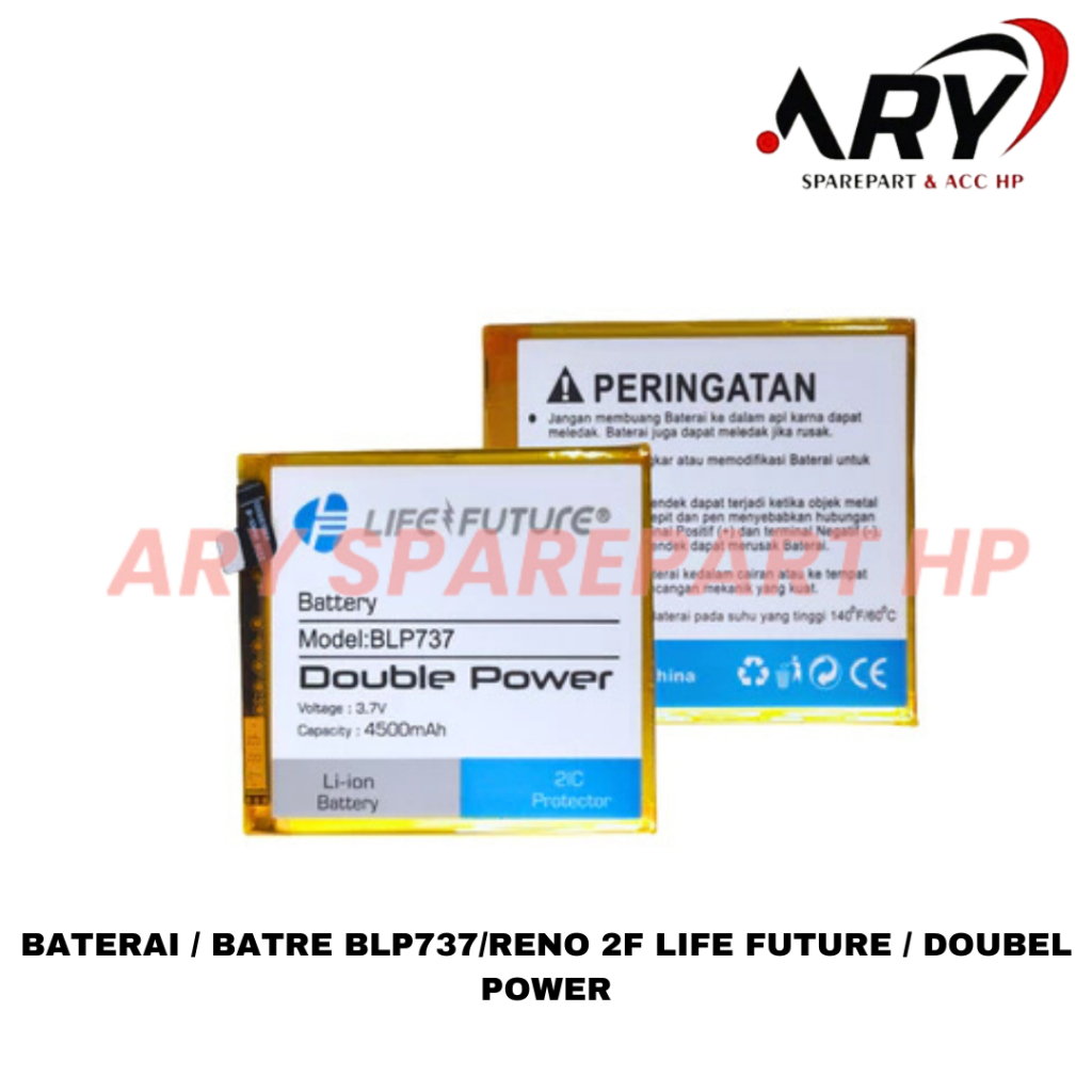 Jual Baterai / Batre / Batrai BLP737 Reno 2F / Reno 2Z Life Future ...