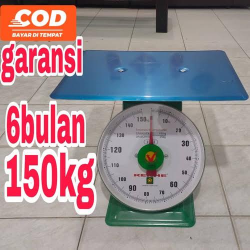 Jual Harga Timbangan Jarum Renhe Kapasitas 150kg Timbangan Analog Manual Vietnam Style Stainless ...
