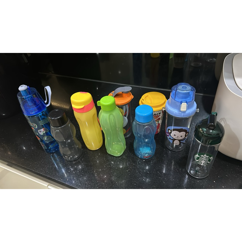 Jual botol minum bekas tupperware smiggle starbucks | Shopee Indonesia