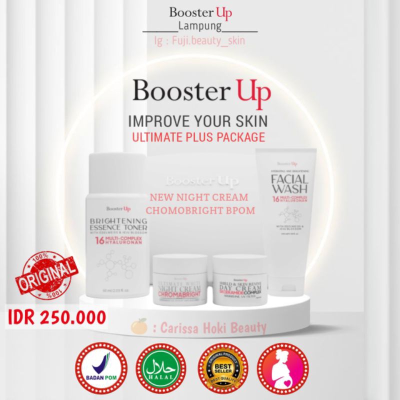 Jual BOOSTER UP ULTIMATE SKINCARE BPOM ORIGINAL | Shopee Indonesia