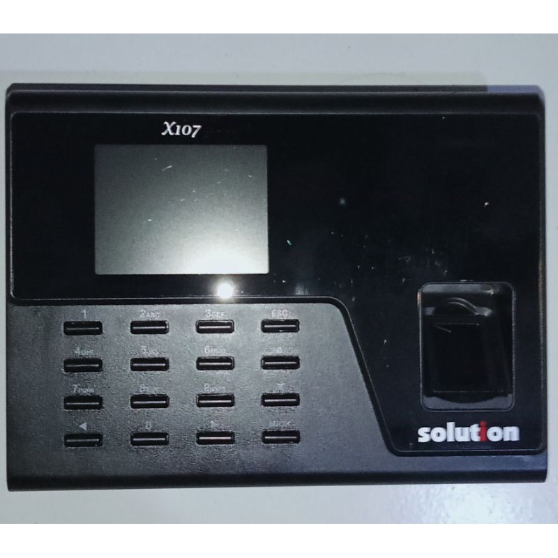 Jual Mesin Absensi Fingerprint X107 Solution (Second/Bekas) | Shopee Indonesia