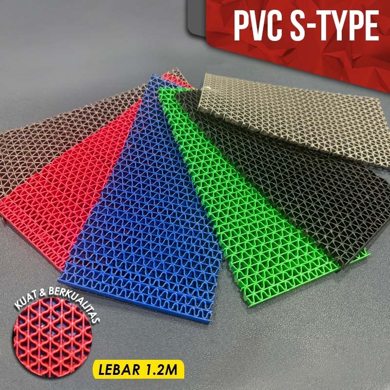 Jual [Promo] Karpet stype L: 120CM (Dijual Meteran) - Full Warna PVC ...