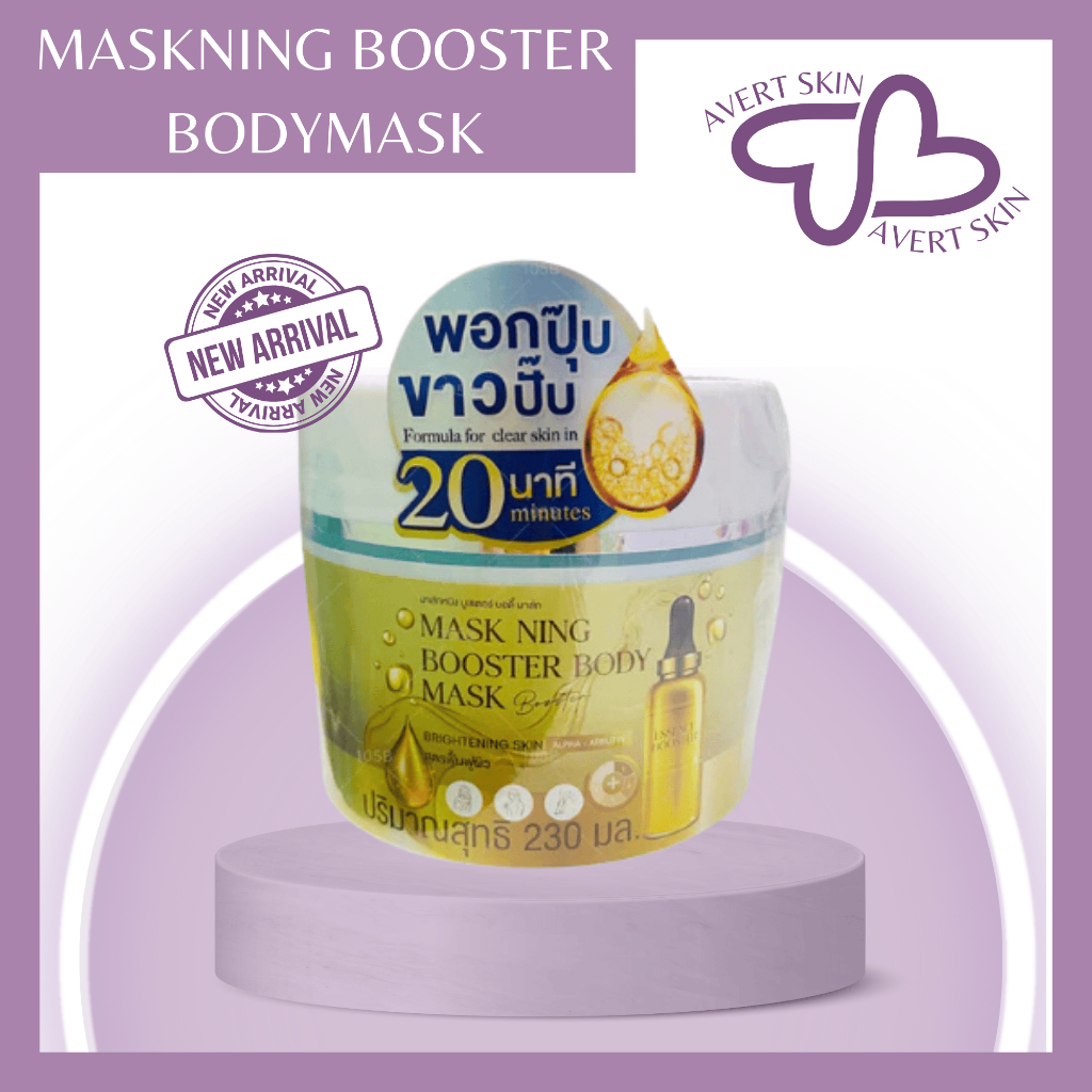 Jual NARIS MASK NING BOOSTER BODY MASK ORIGINAL THAILAND - BODY ...