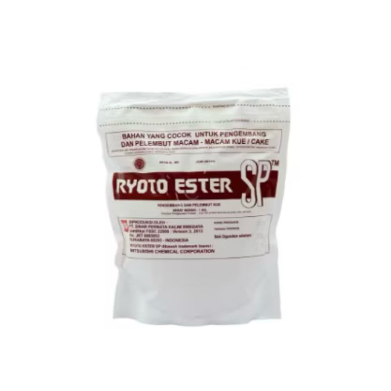 Jual SP Ryoto Ester 1kg emulsifier / pengembang kue, pelembut kue ...