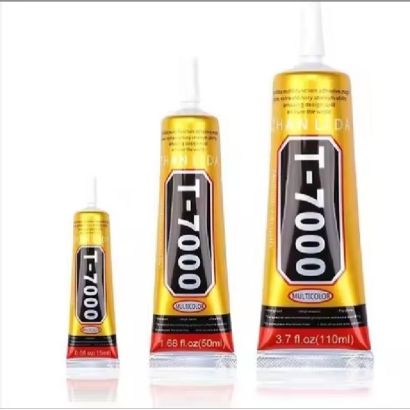 Jual LEM LCD T7 / LEM TOUCHSCREEN T7000 15ML / 50ML 110ML WARNA HITAM | Shopee Indonesia