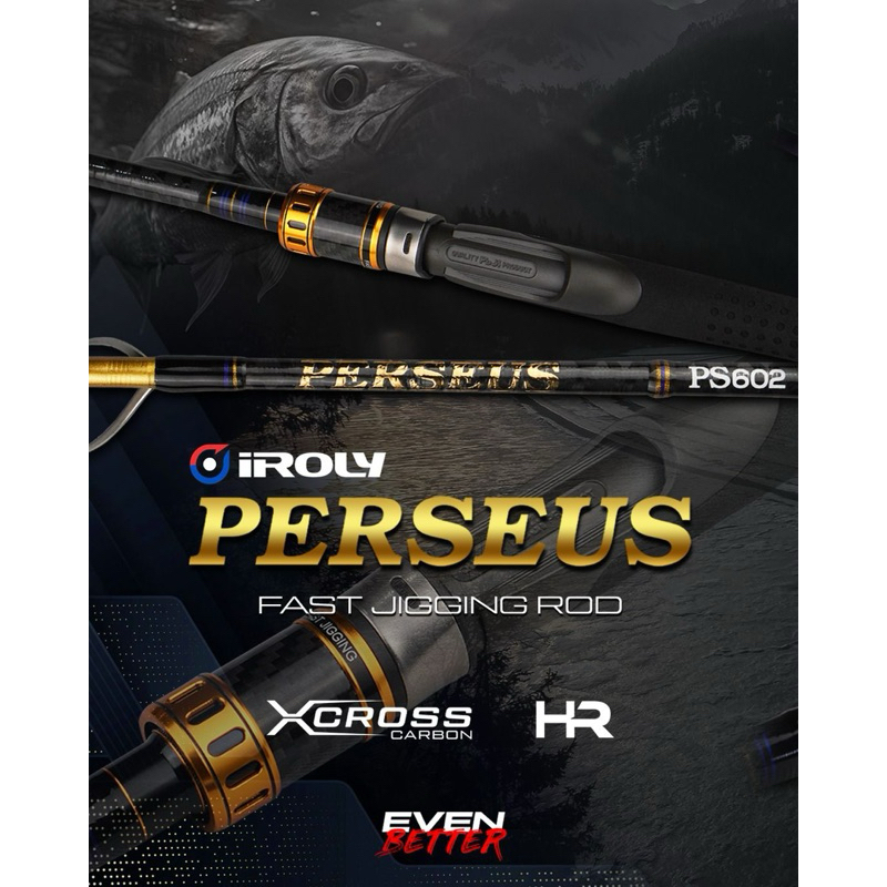 Jual Rod iroly PERSEUS fast jigging rod | Shopee Indonesia