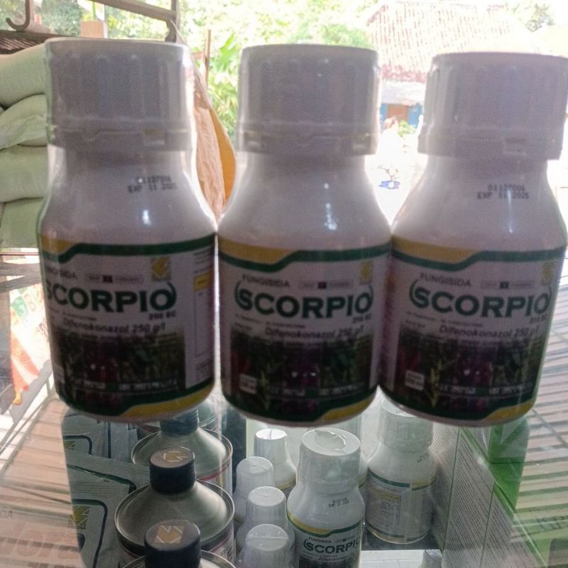 Jual Fungisida Scorpio 250 EC / Difenokonazol 250g/l 250ml | Shopee ...