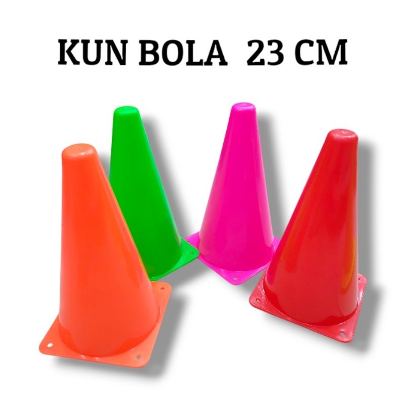 Jual Kun cones bola 23 cm / Con Bola Kerucut 23 cm | Shopee Indonesia