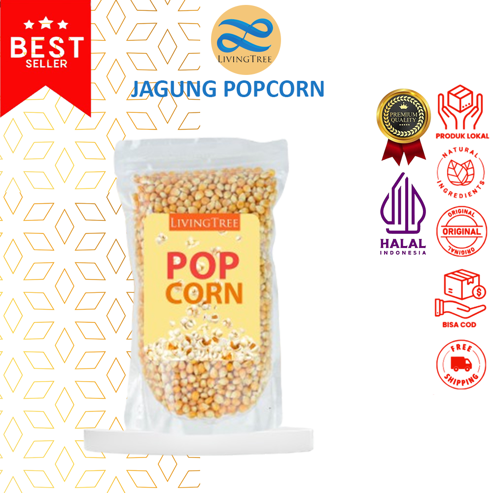 Jual Jagung Popcorn Mentah 500gr Jagung Popcorn Original | Shopee Indonesia