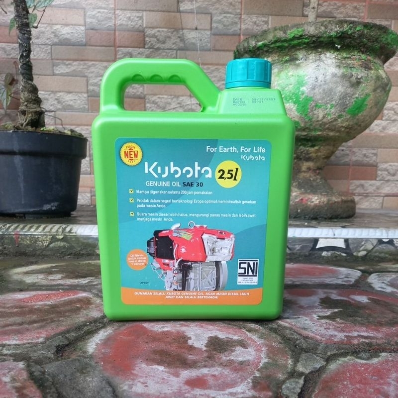 Jual ORIGINAL OLI ENGINE DIESEL KUBOTA RD85 2,5L SAE30 PELUMAS MESIN ...
