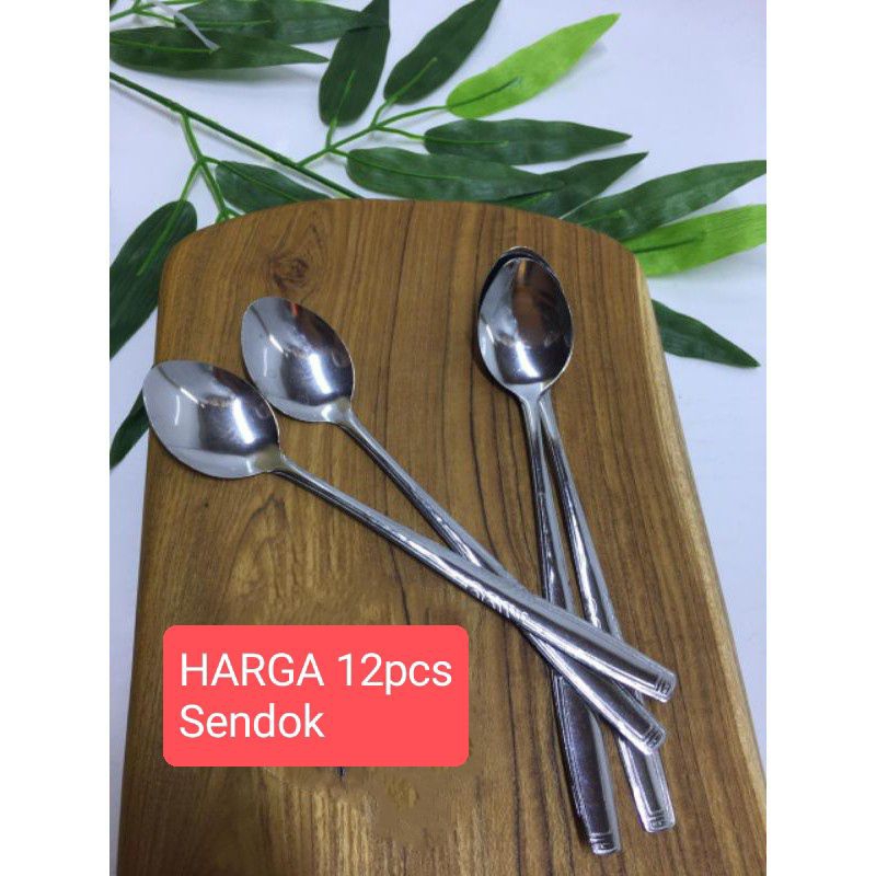 Jual [12pcs] Sendok Teh Kopi PANJANG Serbaguna (isi 12pcs)/ Sendok Teh ...