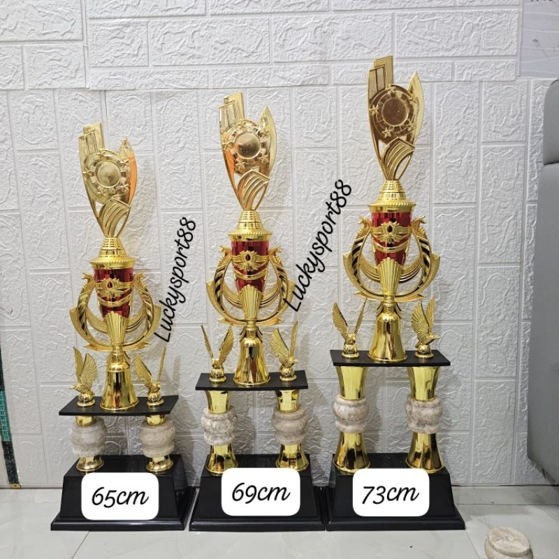 Jual trophy Piala ck 30 2kaki set marmer murah bagus 1 set | Shopee ...
