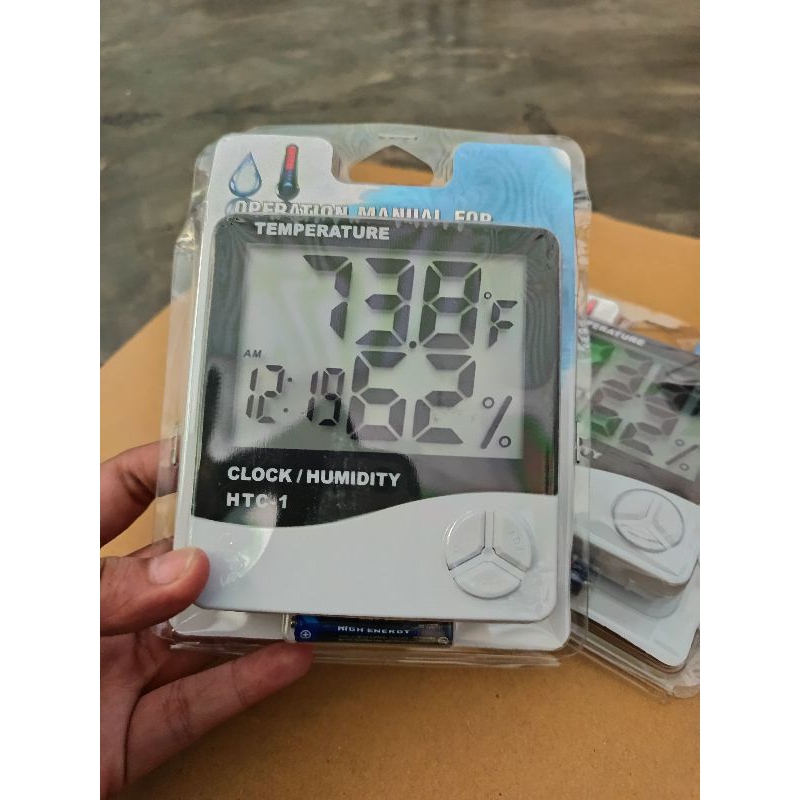 Jual HYGROMETER TERMOMETER RUANGAN DIGITAL HTC-1 / THERMOMETER INDOOR ...