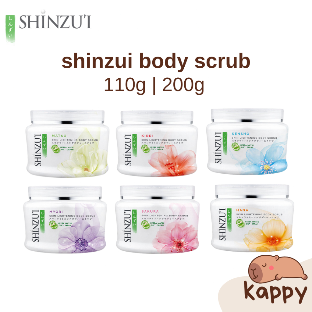 Jual Shinzui Body Scrub Lulur Mandi 110g | 200g | Shopee Indonesia