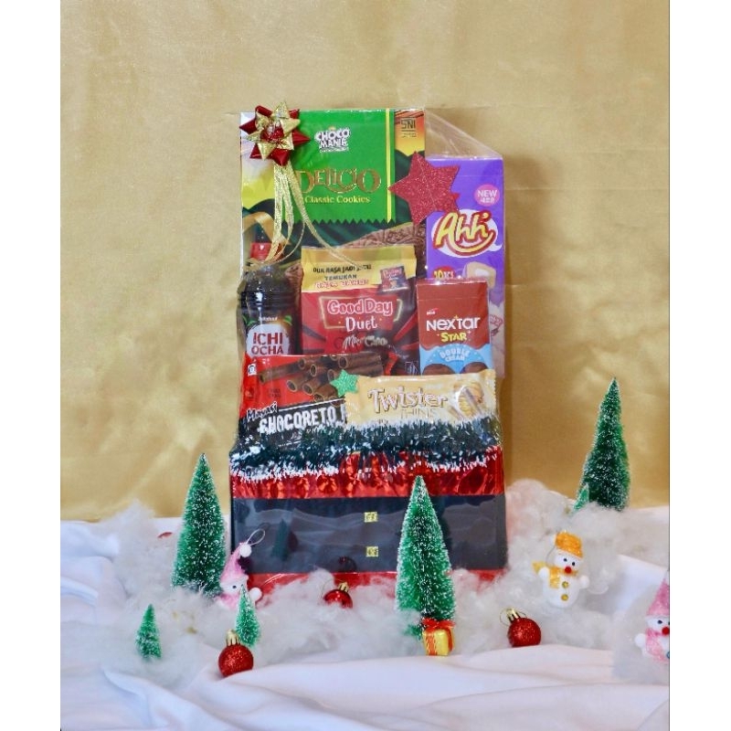 Jual Parcel Snack Hampers Snack Natal Parcel Christmas Hampers ...