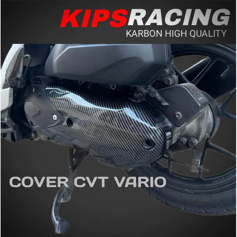 Jual Cover Cvt vario 2018-2024 tutup Cvt carbon vario 125 150 Cover Cvt ...