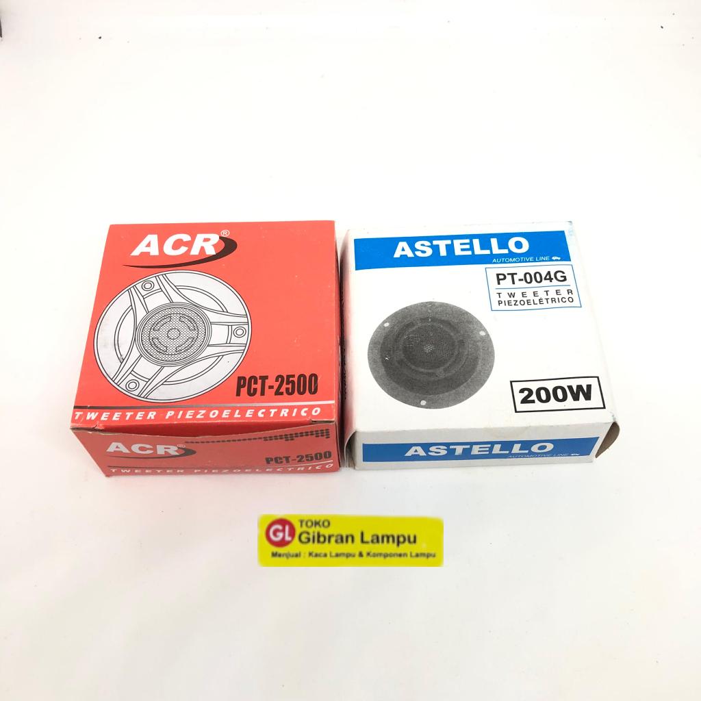 Jual Twitter Speaker - Spiker Bulat Rakitan ACR Astelo | Shopee Indonesia