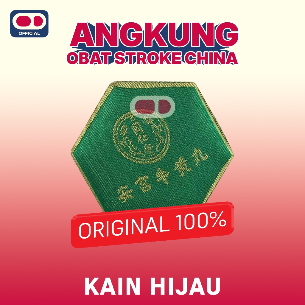 Jual Angkung | Angong Niu Huang Wan [Kain Hijau] Obat Stroke ...