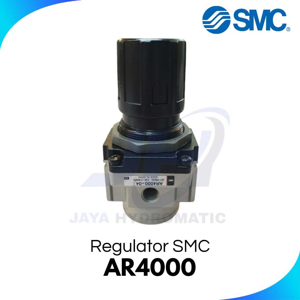 Jual Regulator Pneumatic SMC AR4000-04 (1/2") | Shopee Indonesia