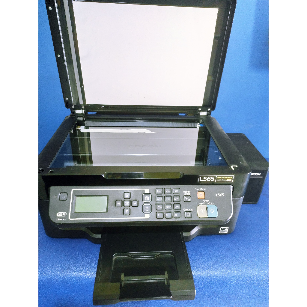 Jual PRINTER EPSON L565 ALL IN ONE PRINT SCAN COPY WIFI ADF FAX 2ND ...