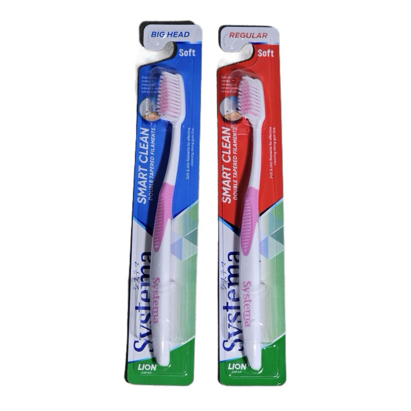 Jual SYSTEMA SIKAT GIGI SMART CLEAN BIG HEAD REGULAR SOFT Tooth Brush ...