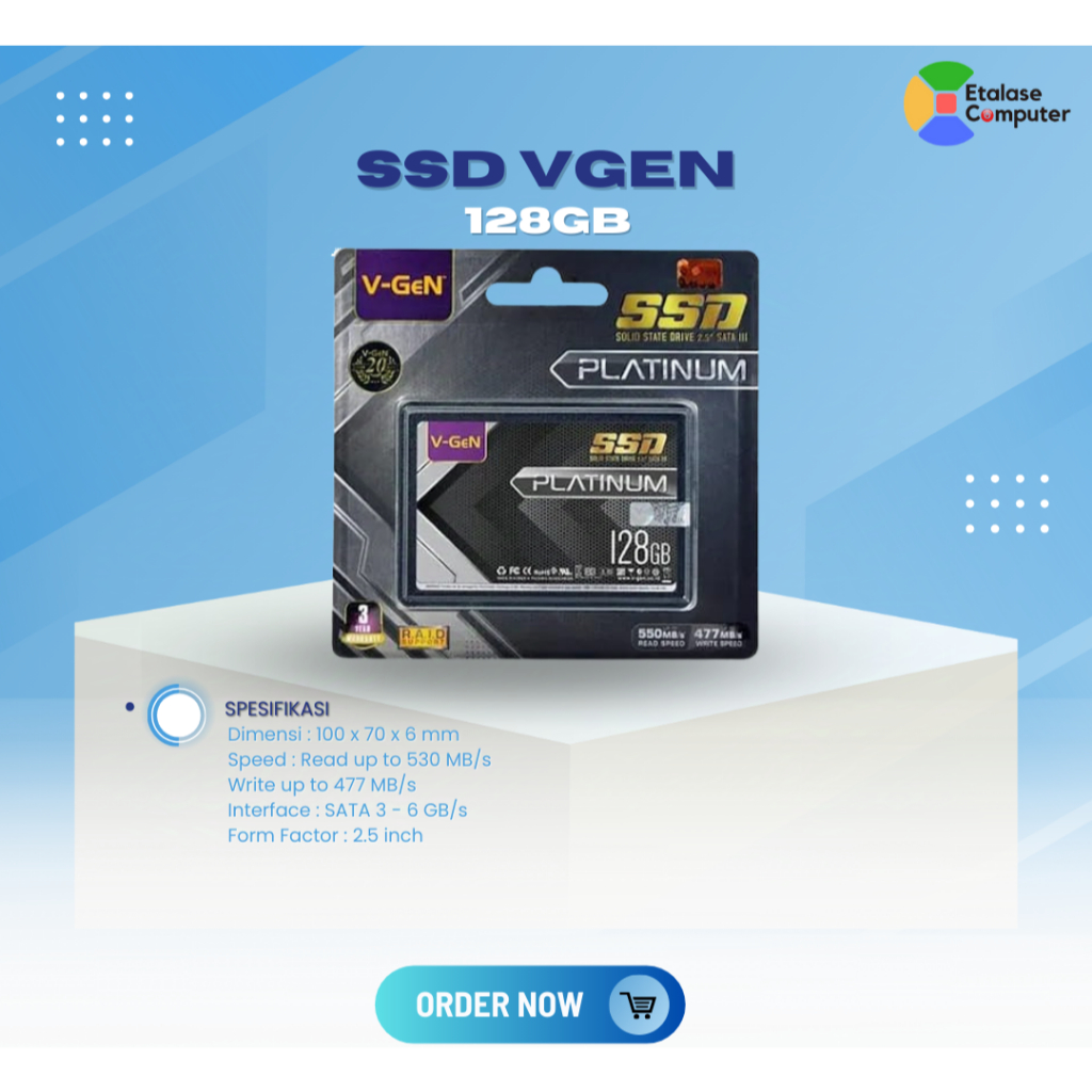 Jual SSD VGEN 128GB | Shopee Indonesia