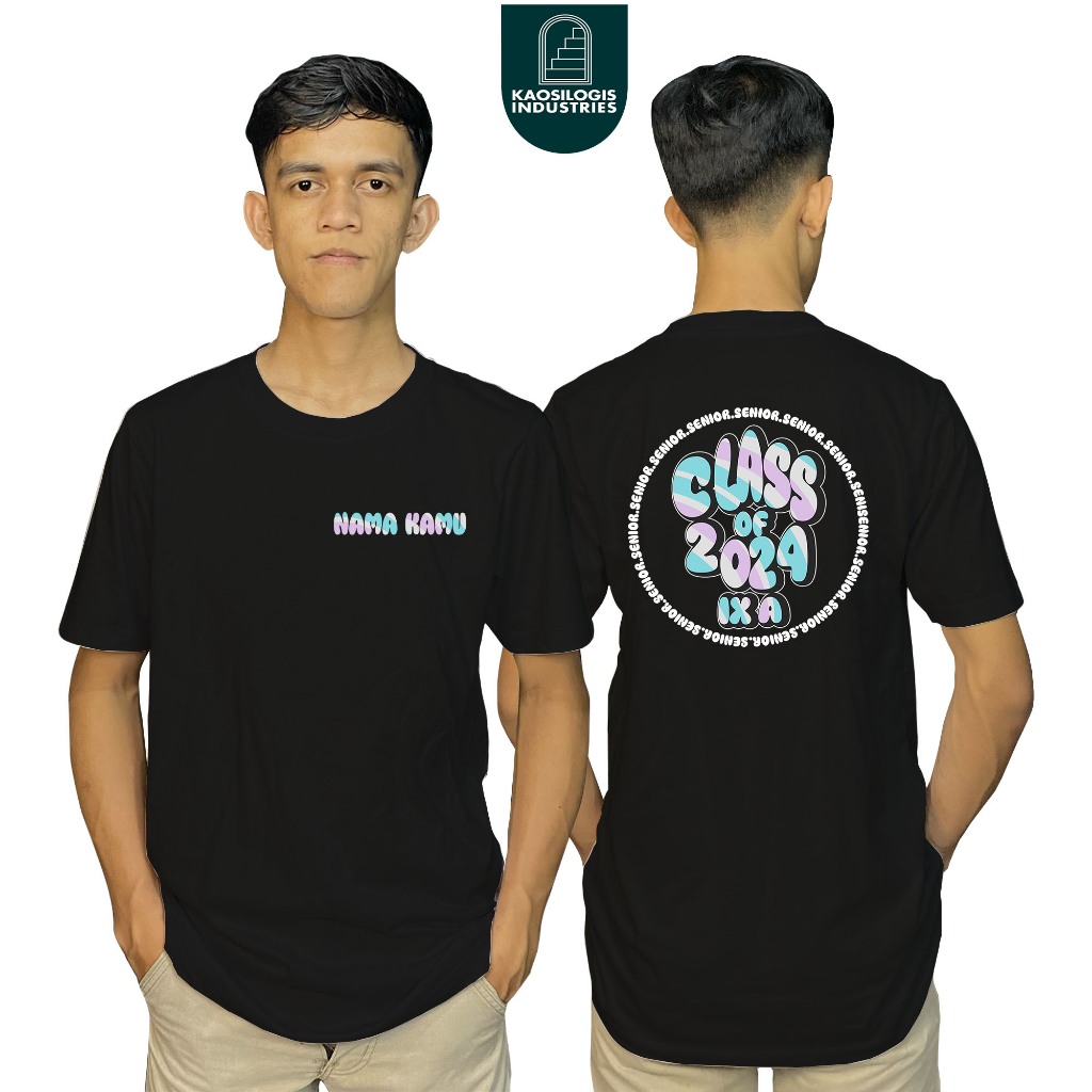 Jual Kaos Kelas Custom Bebas Ganti Foto dan Tulisan-Kaosilogis | Shopee Indonesia