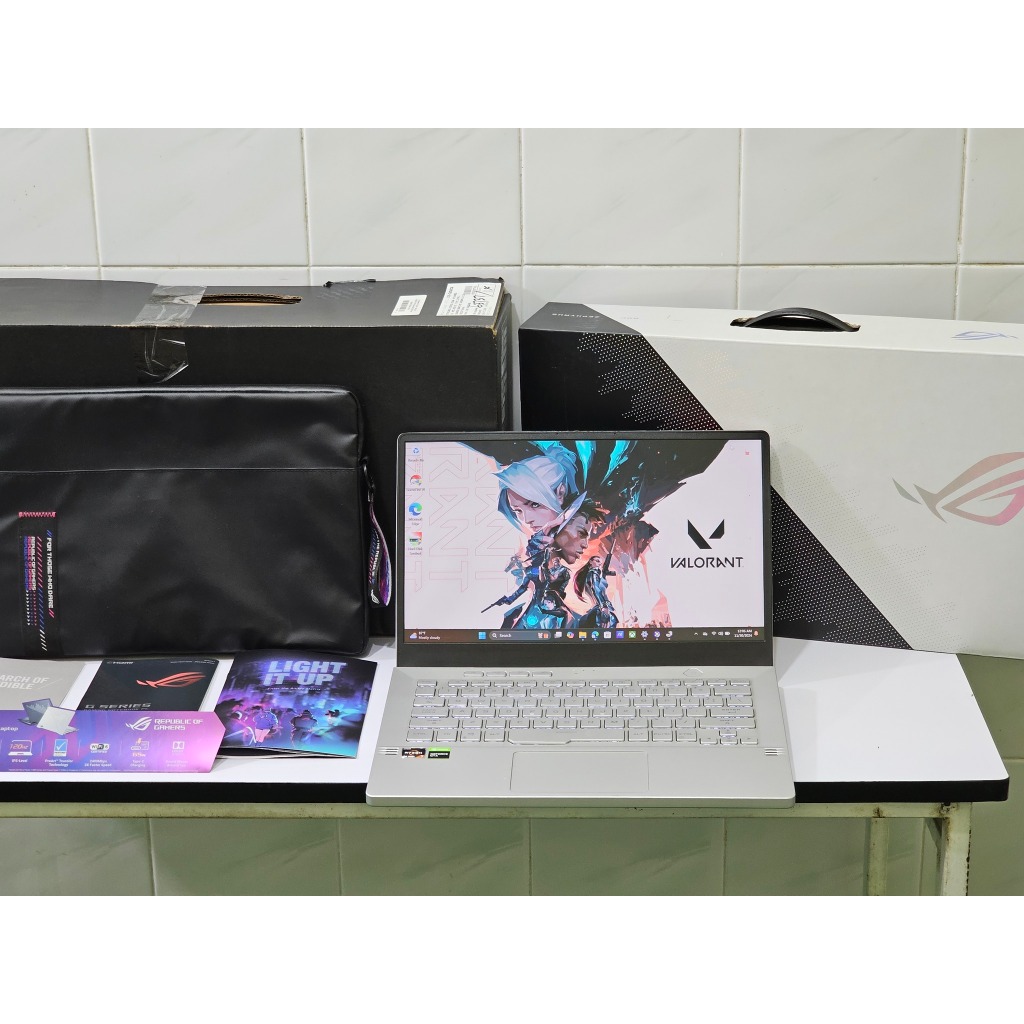 Jual ASUS ROG Zephyrus G14 GA401II Animatrix AMD Ryzen 7 Ram 24 GB ...
