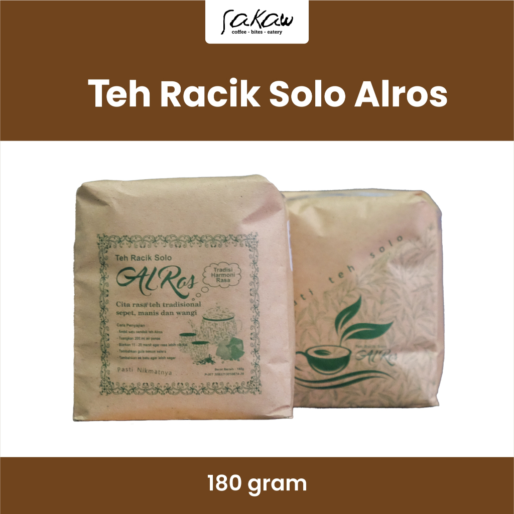 Jual TEH RACIK ALROS | Minuman Teh Tradisional Khas Solo Asli | Shopee ...