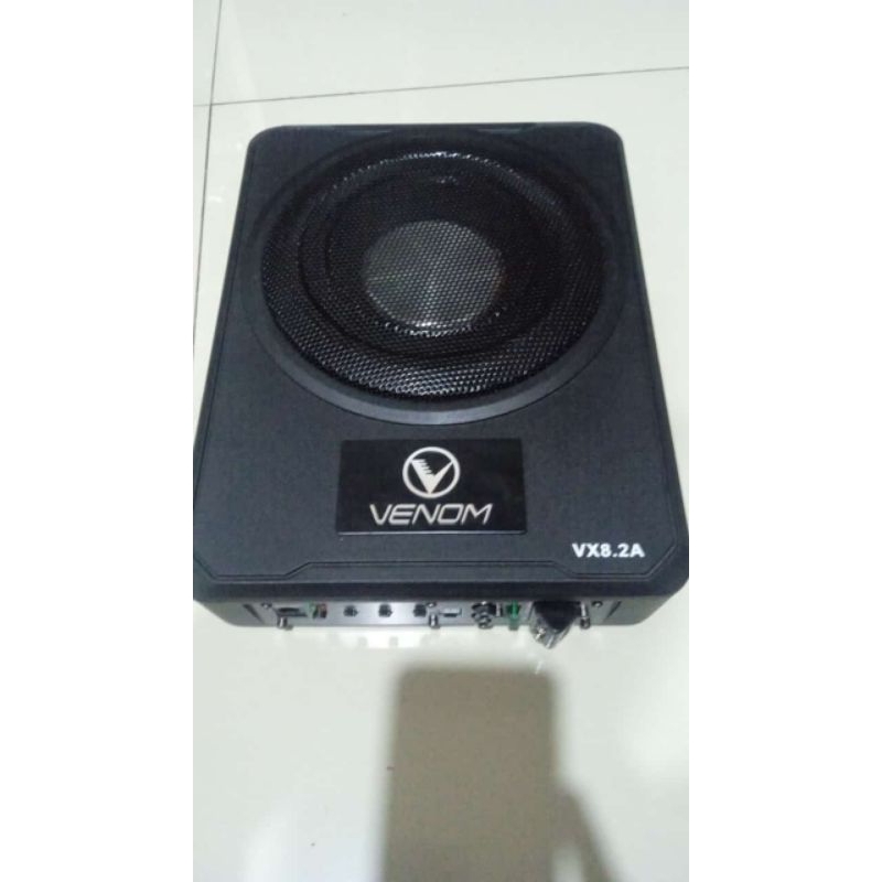 Jual Subwoofer Kolong VENOM VX 8.2A bekas super Mulus | Shopee Indonesia