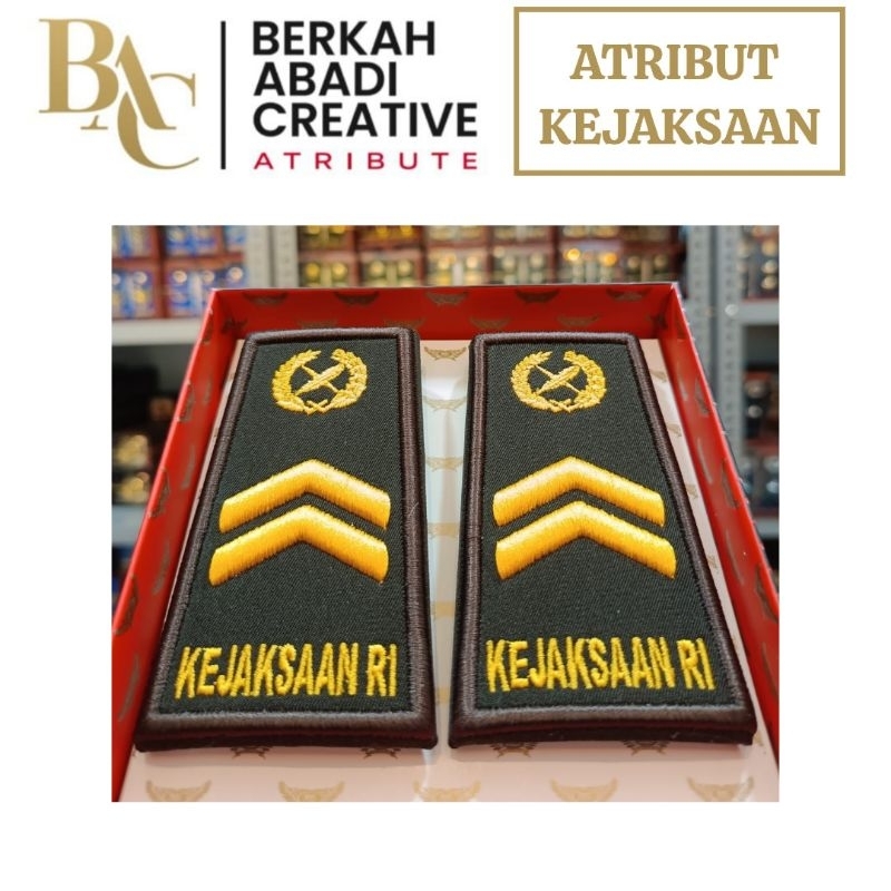 Jual BAC ATRIBUT KEJAKSAAN - PANGKAT PDH GOLONGAN 2B IIB KEJAKSAAN RI ...