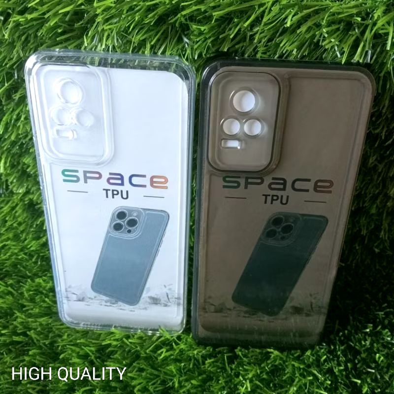 Jual Softcase Space Clear Case hitam Bening Transparan silikon VIVO V20 ...