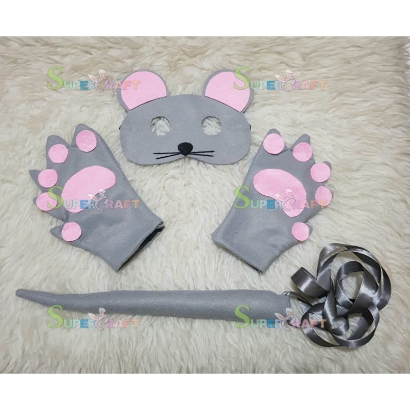 Jual Bando Tikus Kostum Binatang Hewan Ekor Imlek Chinese New Year ...