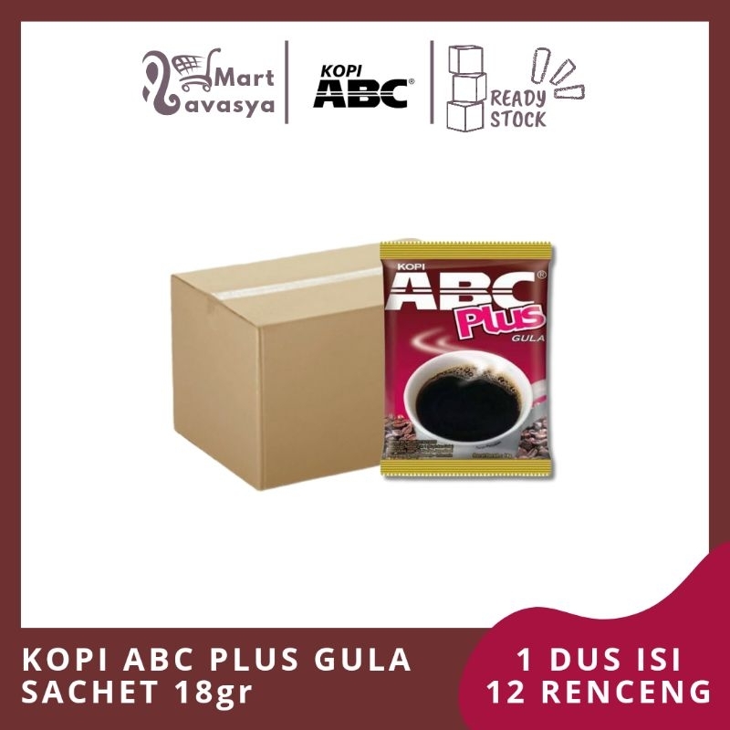 Jual KOPI ABC PLUS GULA 18g - 1 DUS ISI 12 RENCENG - KOTA BANDUNG ...