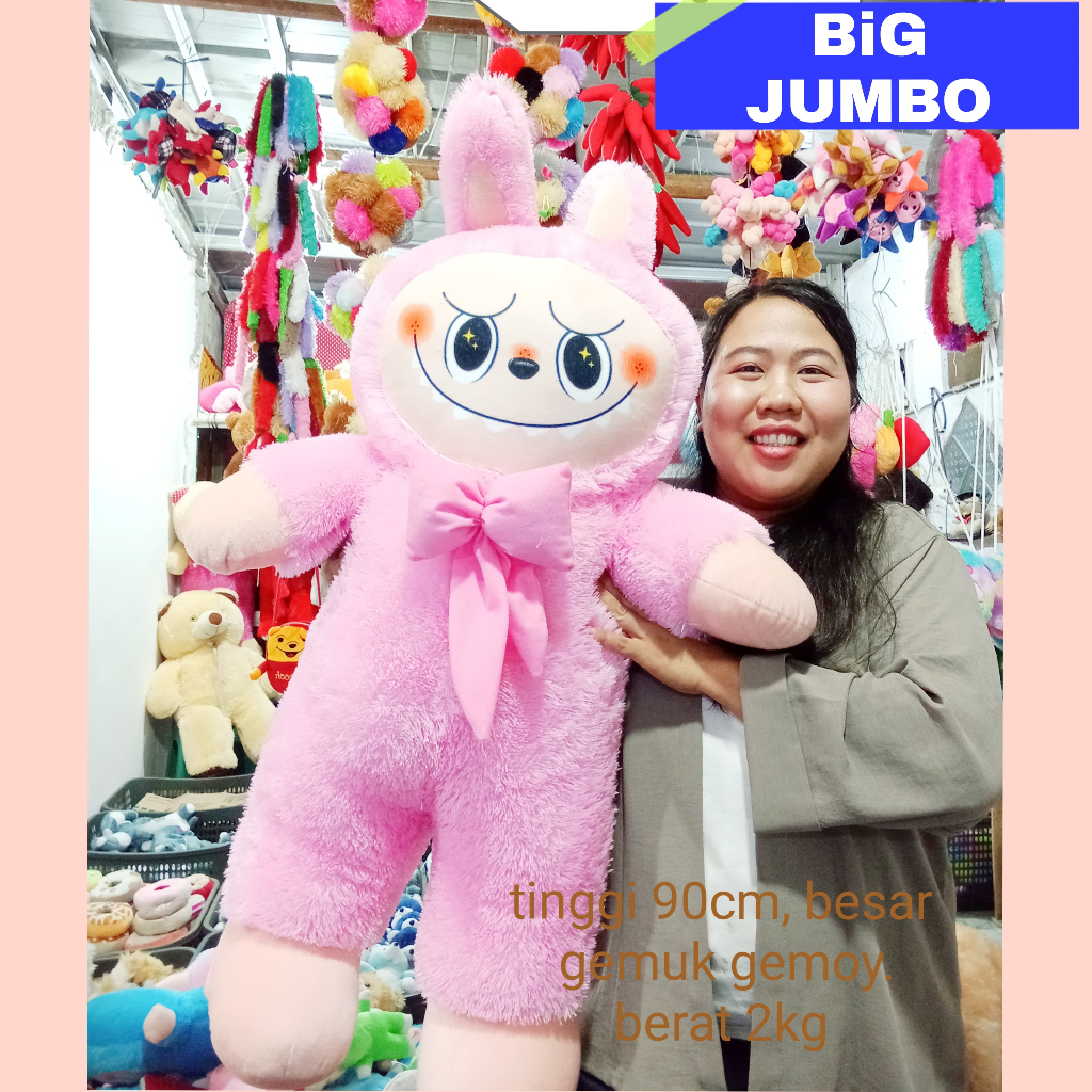 Jual Boneka Labubu Jumbo,Labubu Besar, The Monsters Exciting Macaron ...
