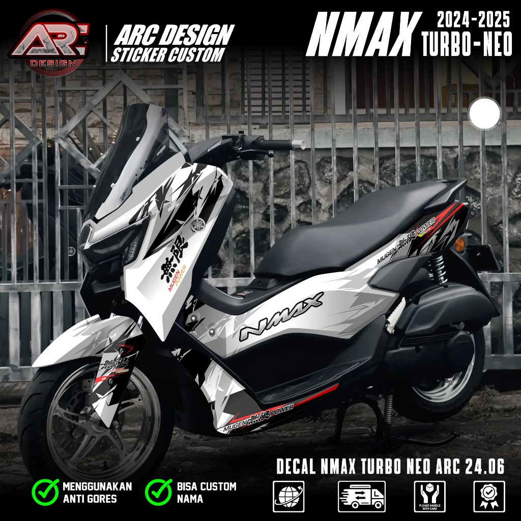 Jual (PROMO COD) TERBARU Decal Sticker Yamaha Nmax TURBO NEO 2024 2025 ...