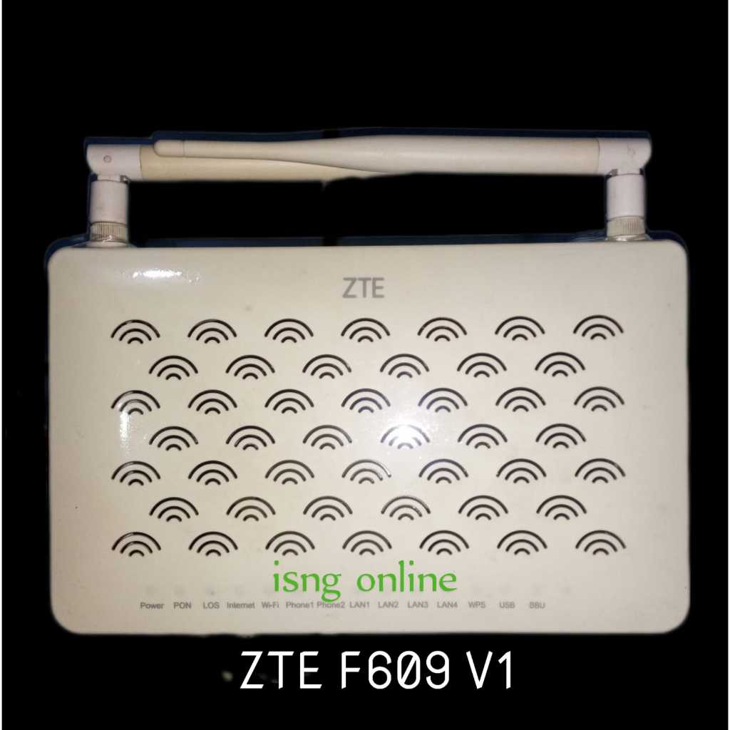 Jual Router ONT GPON ZTE F609 V1 V2 V3 V9 bkn F670 F670L | Shopee Indonesia
