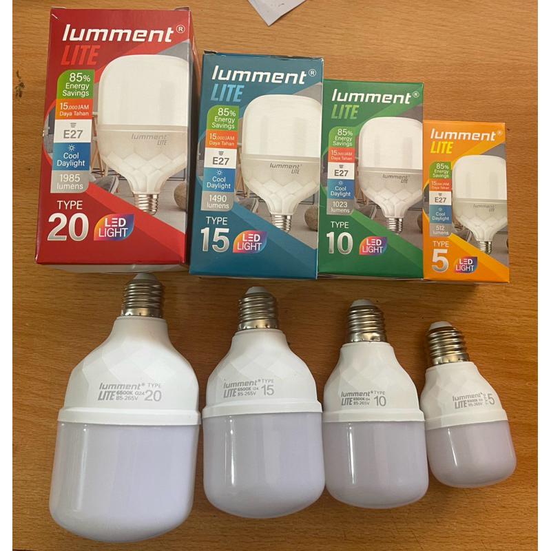 Jual Lumment lite new lampu LED capsule jumbo / LED tabung sni lampu ...
