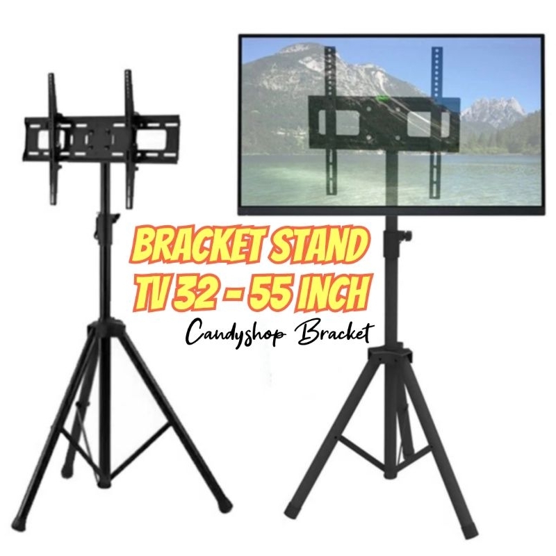 Jual RB Standing Bracket TV LED LCD 24 32 40 43 45 50 55 Inch Braket ...